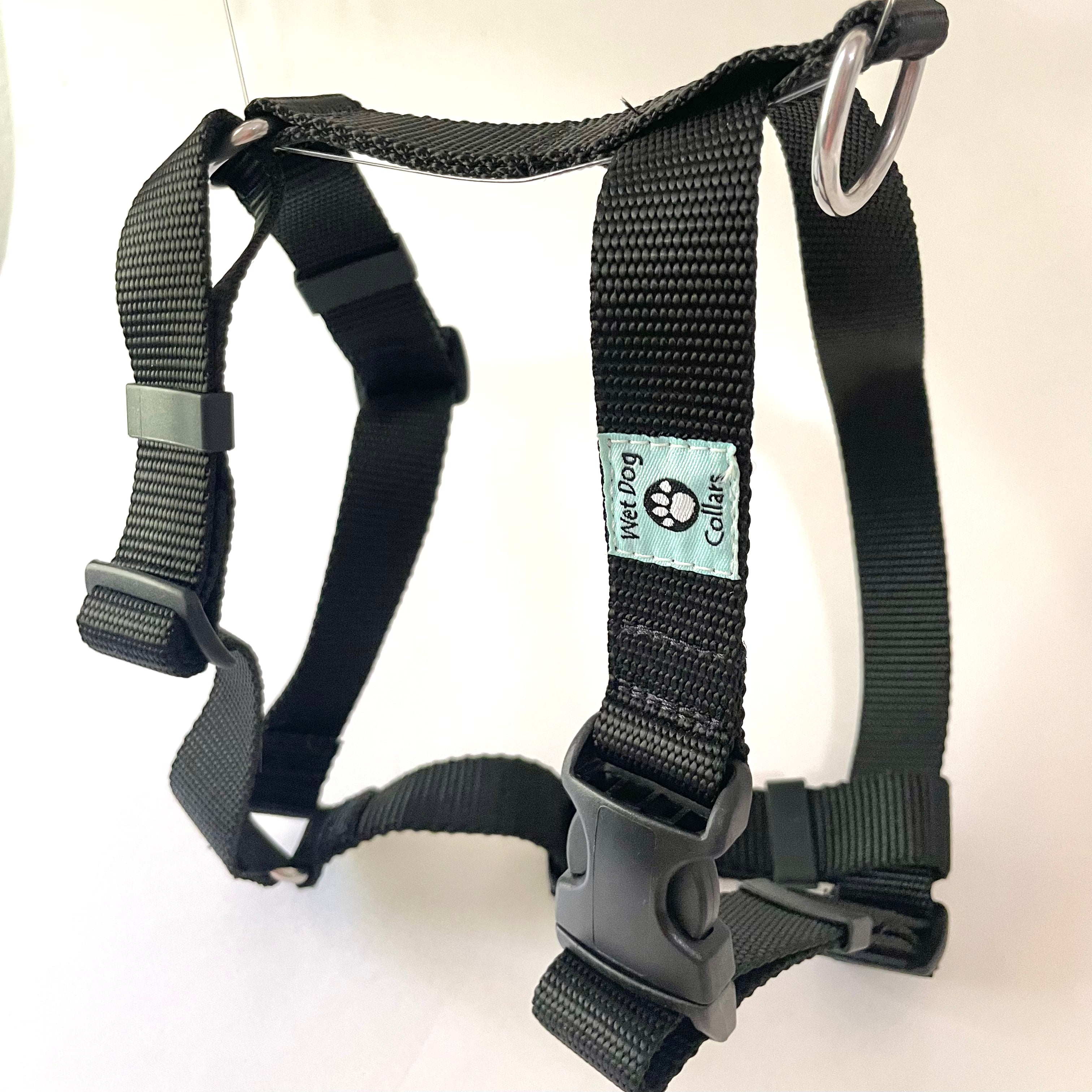 Roman Dog Harness - Basic Nylon Webbing & Rust Proof Stainless Hardware ...